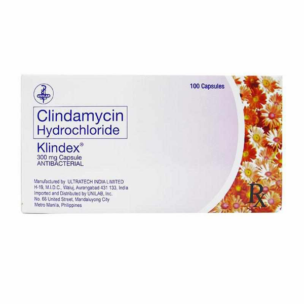 KLINDEX Clindamycin Hydrochloride 300mg Capsule 1's price in the ...